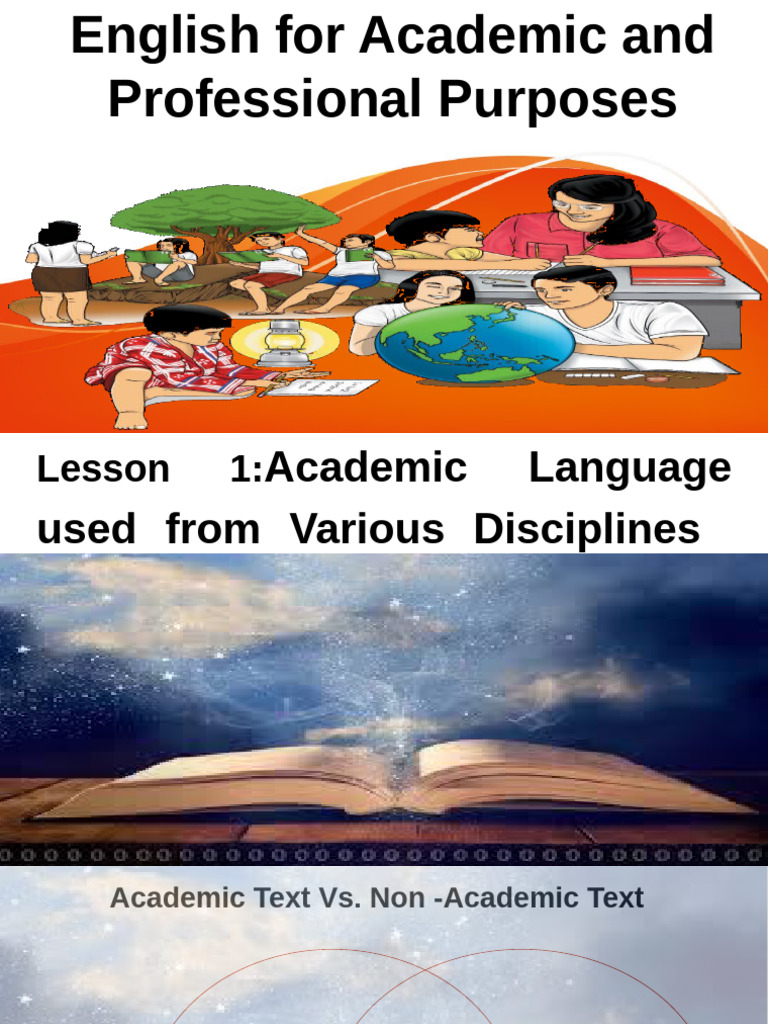 Lesson 1 Part 1 Academic Text | PDF | Subject (Grammar) | Language ...
