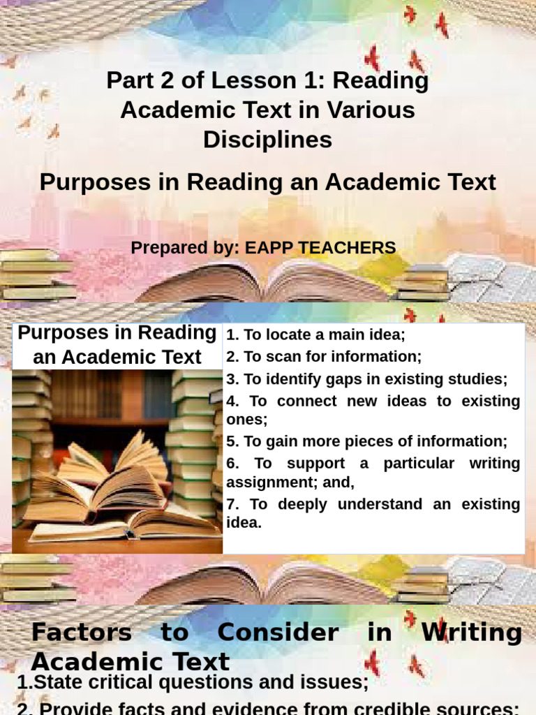 Understanding Academic Texts and Language | PDF | Jargon | Learning