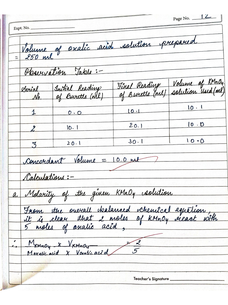 Observation Table | PDF