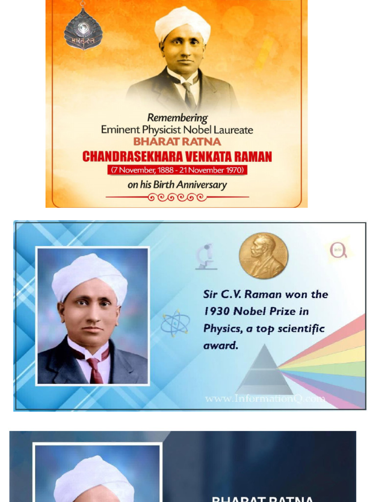 Sir CV Raman | PDF