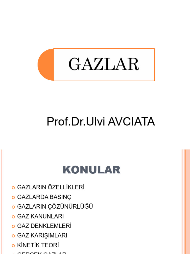 Hafta Gazlar | PDF