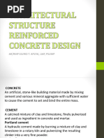 Introduction To Reinforced Concrete | PDF | Structural Load | Concrete