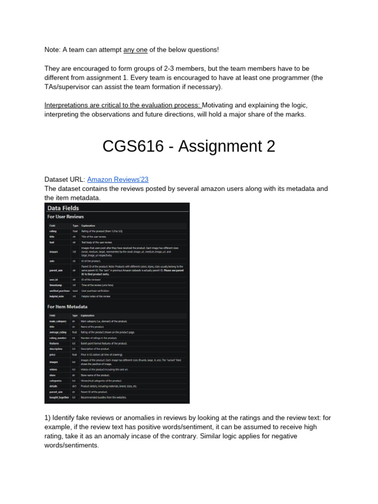 Assignment 2 | PDF