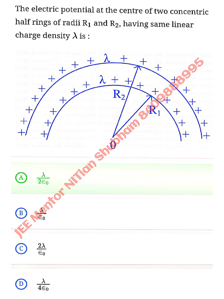 Electrostat 100% Confirm Question by NITian Shubham | PDF | Chemical ...