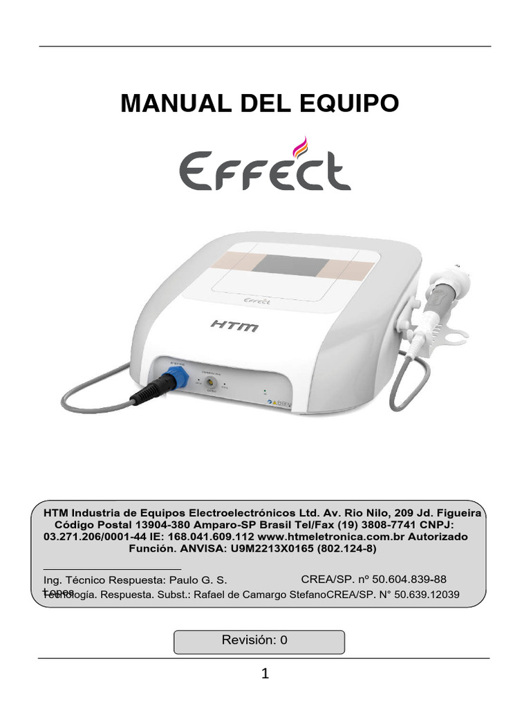 Manual HTM Effect | PDF | Proteínas | Colágeno