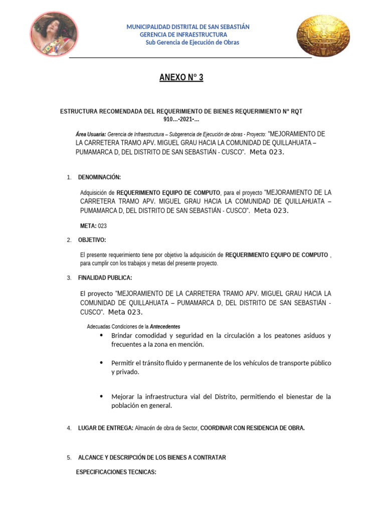 RQT 910 Equipo de Computo | PDF