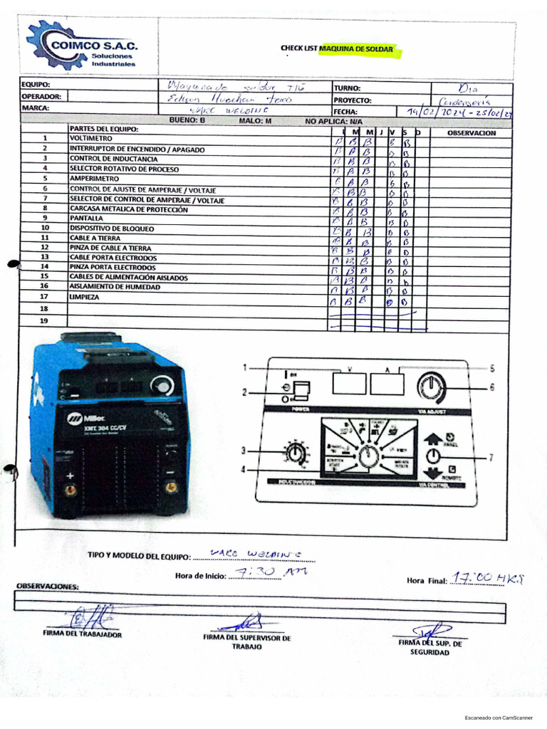Punto 10 Maquia de Soldar Inspeccion | PDF