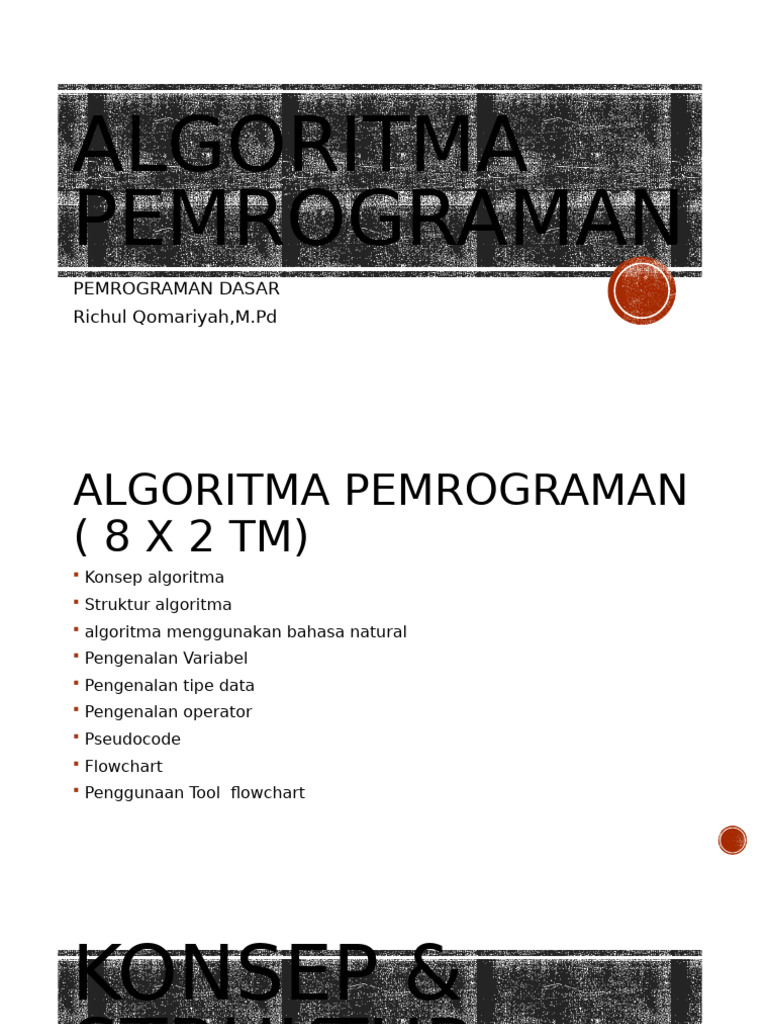 Belajar Algoritma Pemrograman | PDF