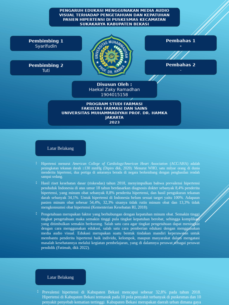 PPT Sempro Haekal | PDF