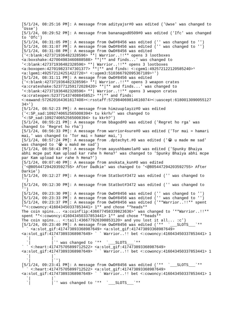 Messages | PDF