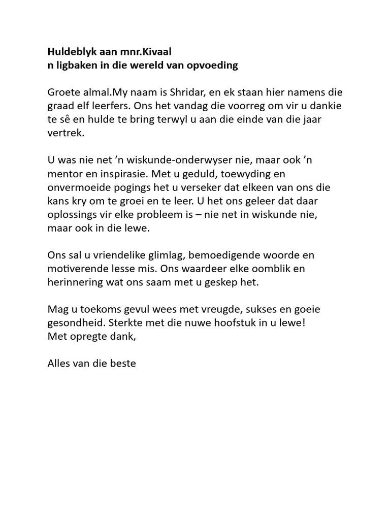 Huldeblyk and Brief | PDF