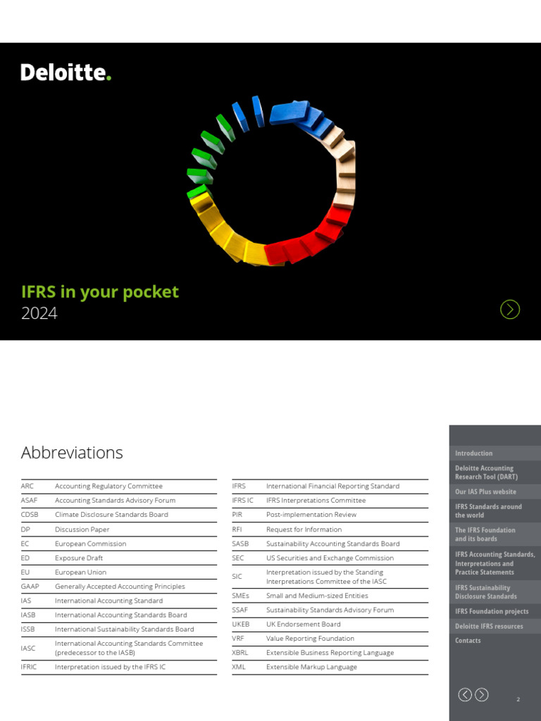 Comprehensive Guide to IFRS Standards | PDF | International Financial ...