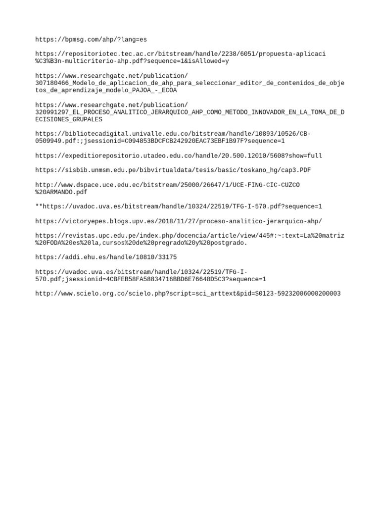 Articulos AHP | PDF