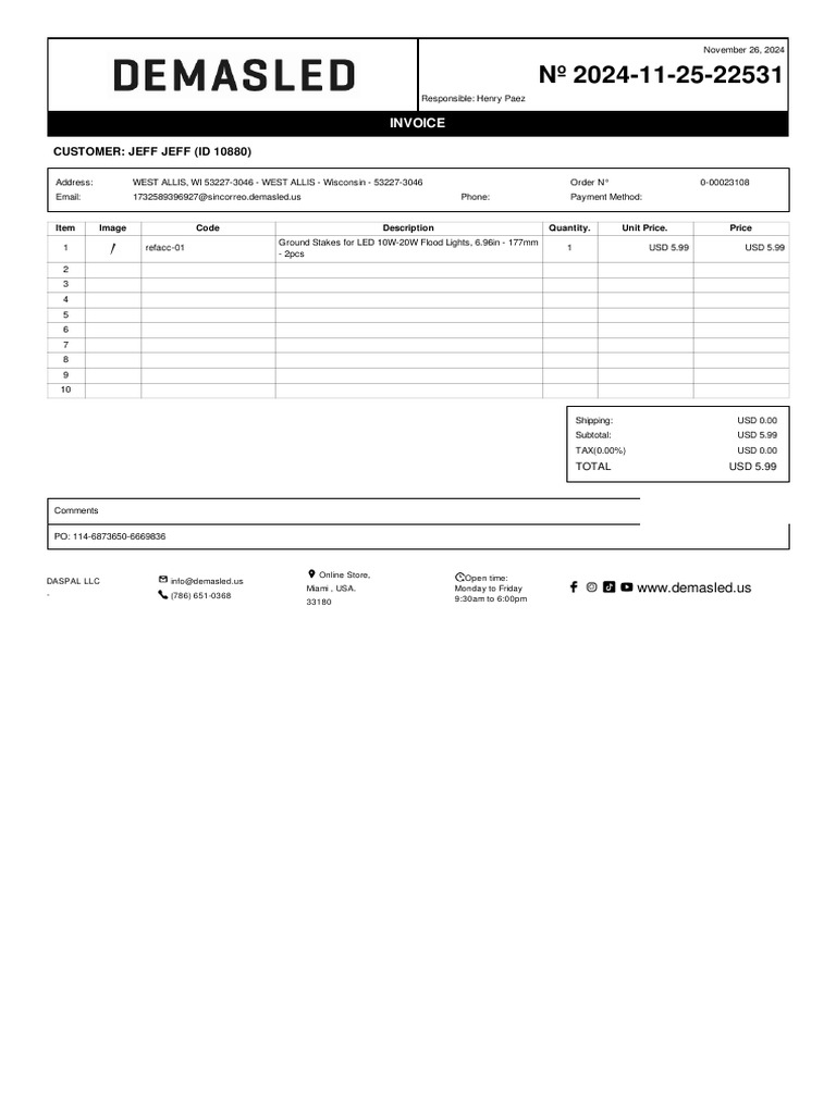 Amz #2024-11-25-22531 | PDF