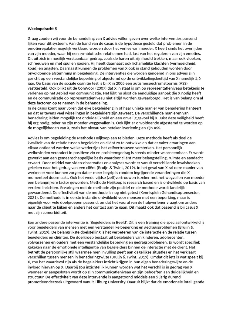 Weekopdracht 5 KPO | PDF