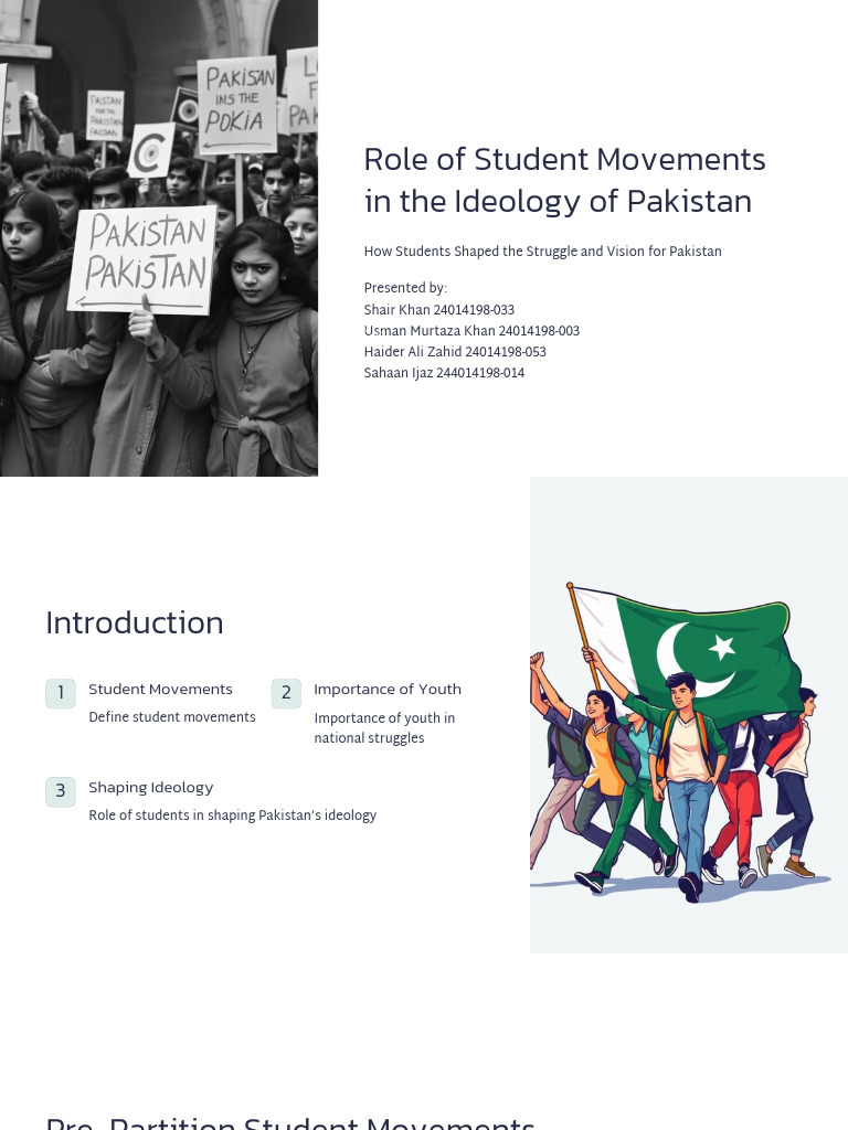 Student Movements and Pakistan's Ideology | PDF