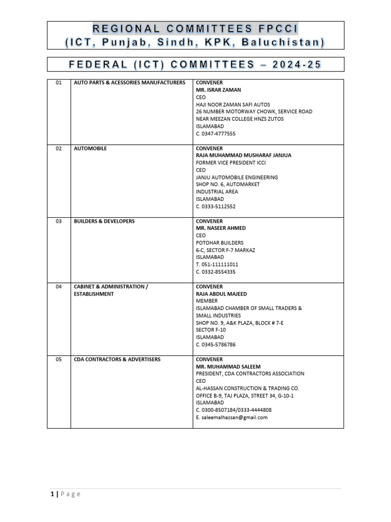 18-01-2025-SC-ICT-REGIONAL-2024-25 | PDF | Islamabad | World Politics
