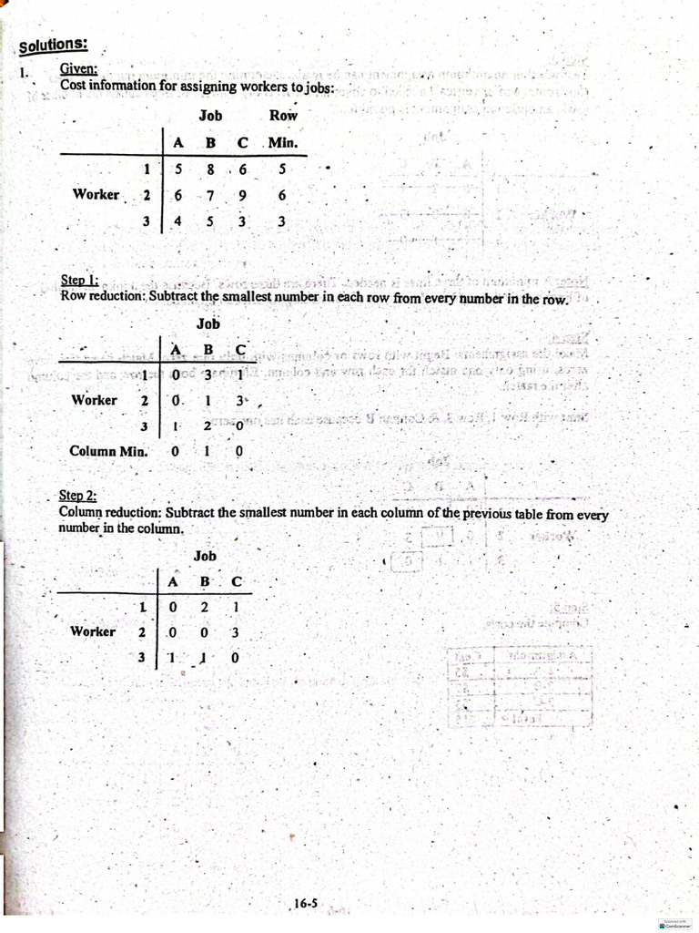 CH 16 Solution | PDF