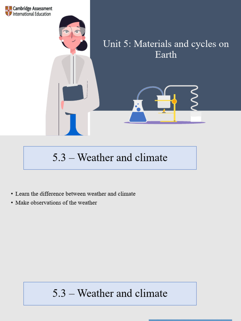 5.3 - Weather and Climate | PDF