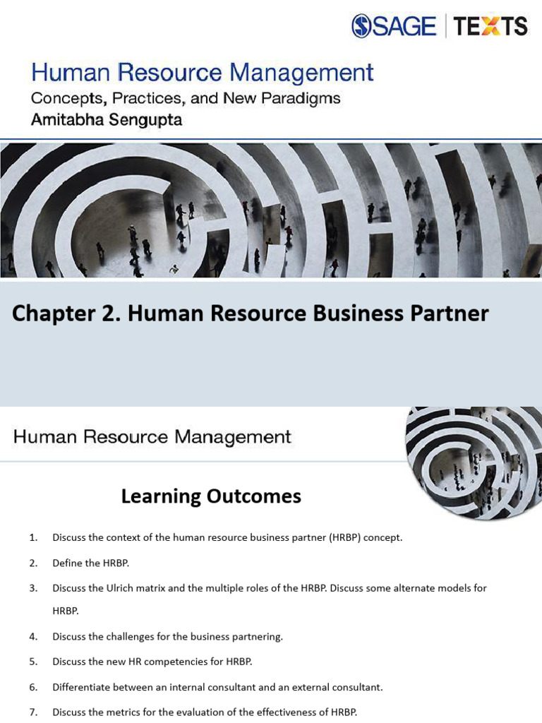 HR Business Partner Model Overview | PDF | Consultant | Employment