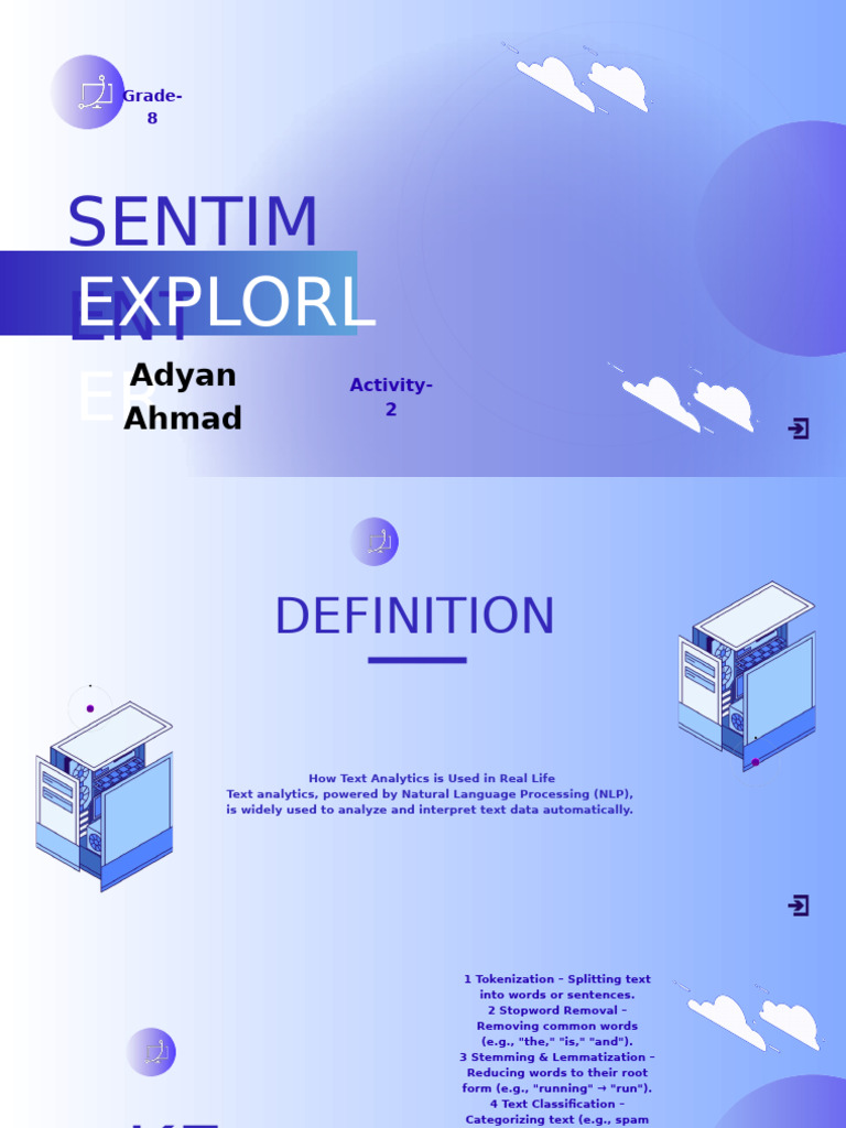 Blue Purple Modern Animated Computer Science Presentation | PDF