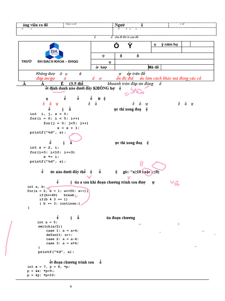 NMLT-CK-2022-2023-HK1-DA-GoiYGiai-TongHop | PDF