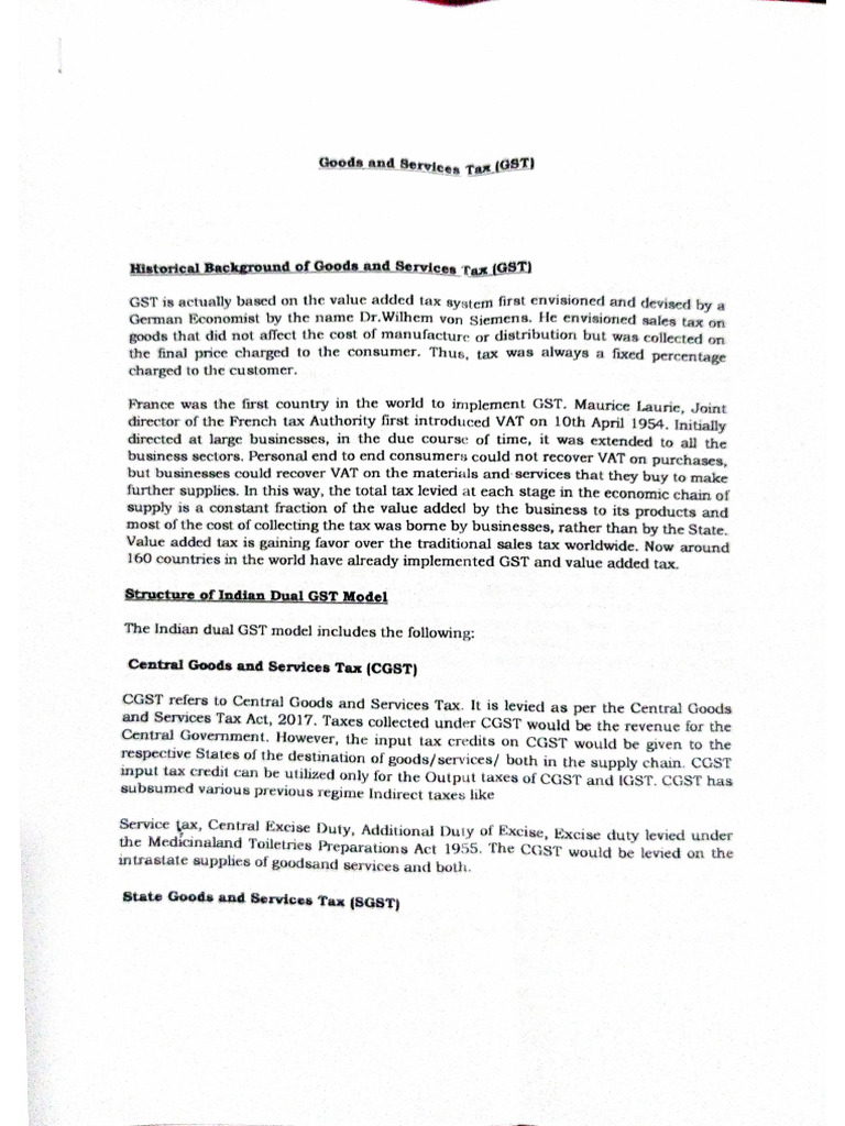 GST 9th Sem Questions Calcutta University | PDF