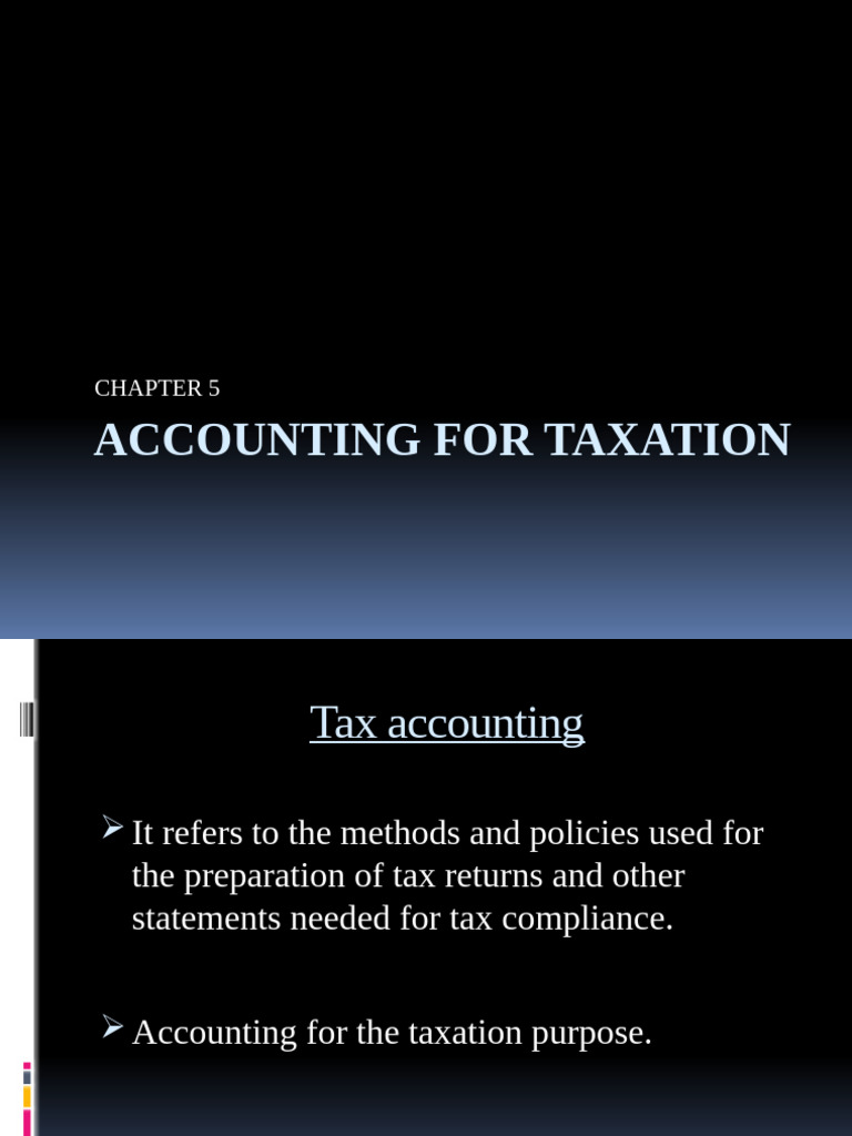 Accounting For Taxation | PDF | Deferred Tax | Taxes