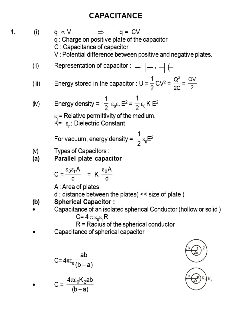 Understanding Capacitors and Capacitance | PDF | Capacitor | Capacitance