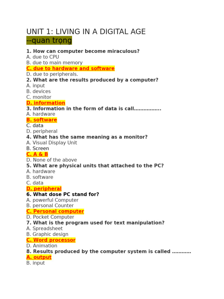 TACN Thi | PDF | Computer Data Storage | World Wide Web