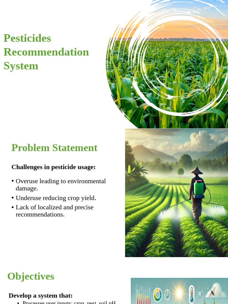 Pesticide Recommendation System Guide | PDF