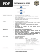 Protocolo MARCH en Medicina Táctica | PDF | Reanimación cardiopulmonar ...