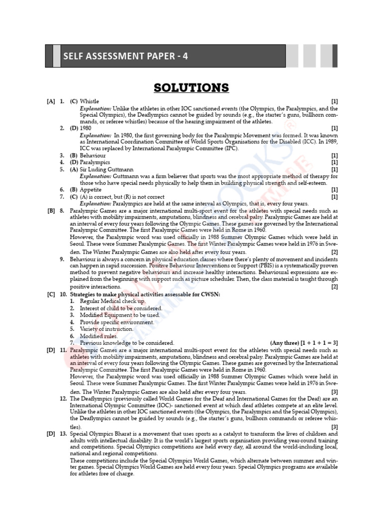 W1661433720joswaal CBSE 12th Physical Education - Self Assessment Paper ...