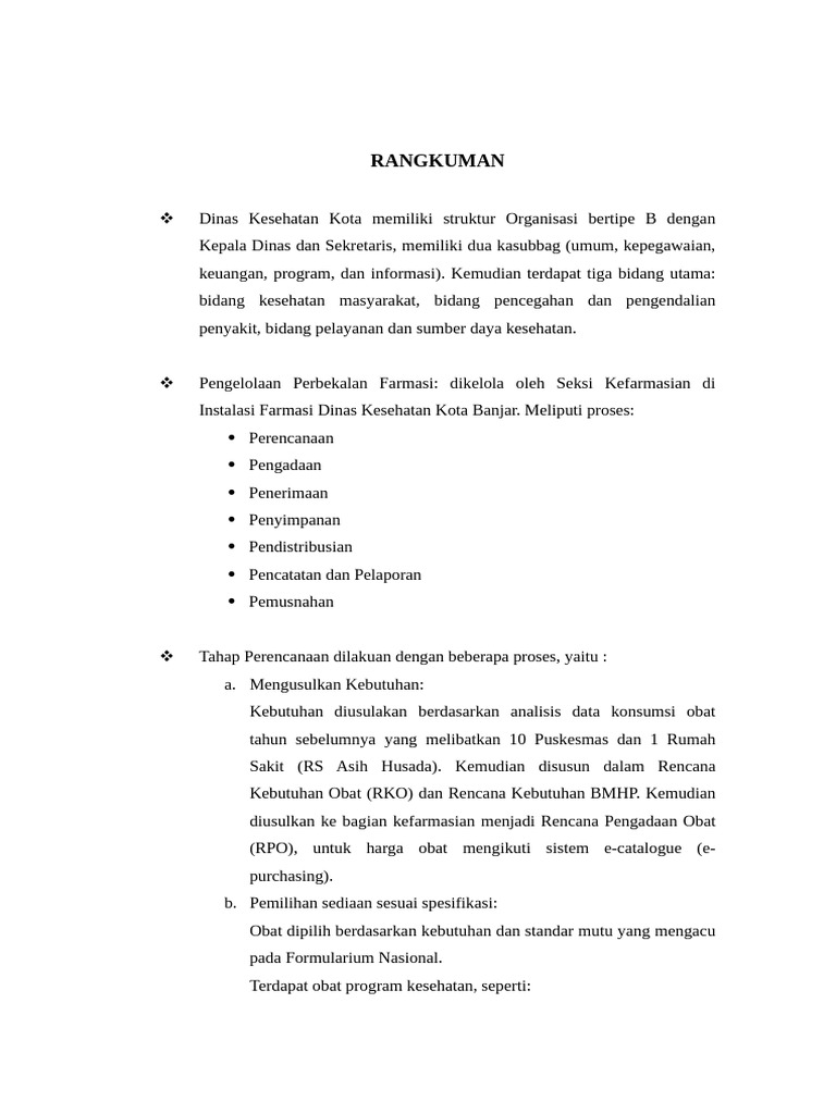 RANGKUMAN | PDF