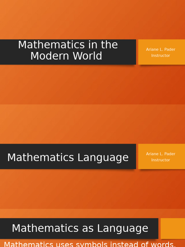 Mathematics in The Modern World Module 2 Lessons | PDF | Set ...