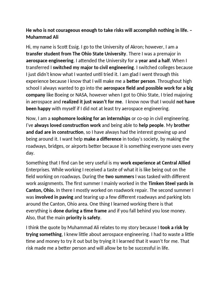 Ice Breaker Speech | PDF