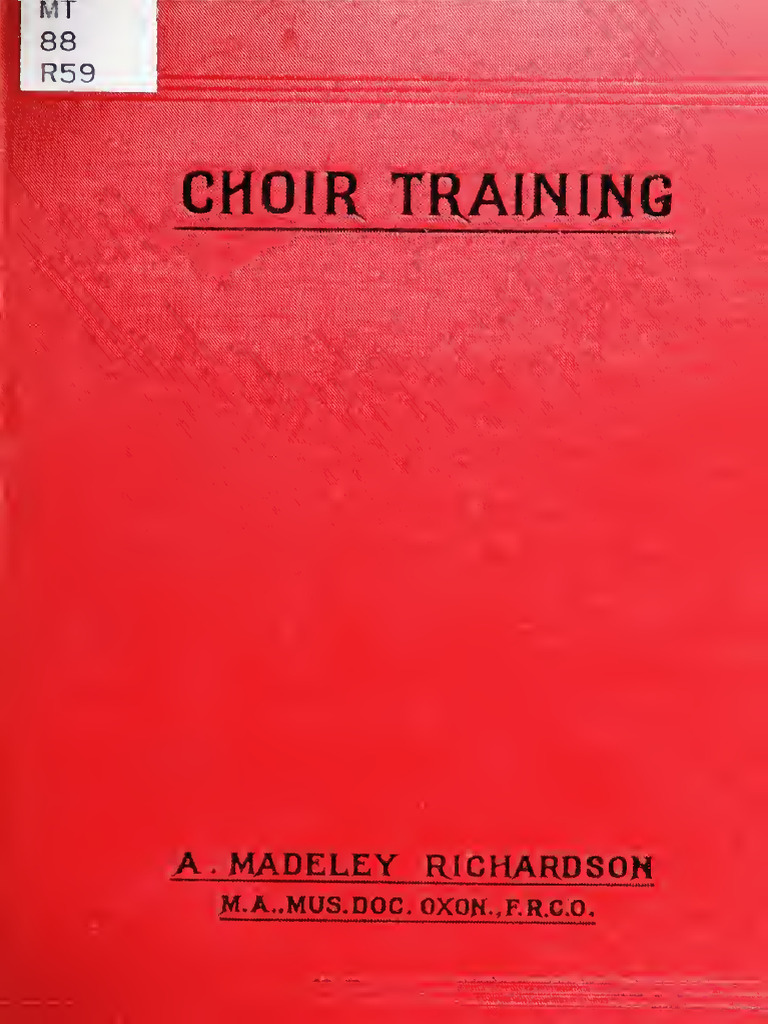 Church Choir Training | PDF | Human Voice | Larynx
