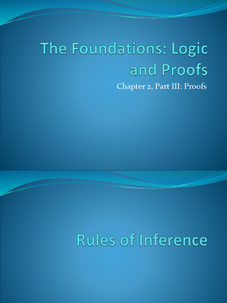 Chapter1p3 | PDF | Logic | Argument