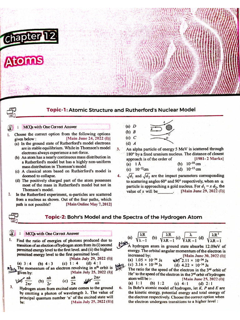 Atoms | PDF