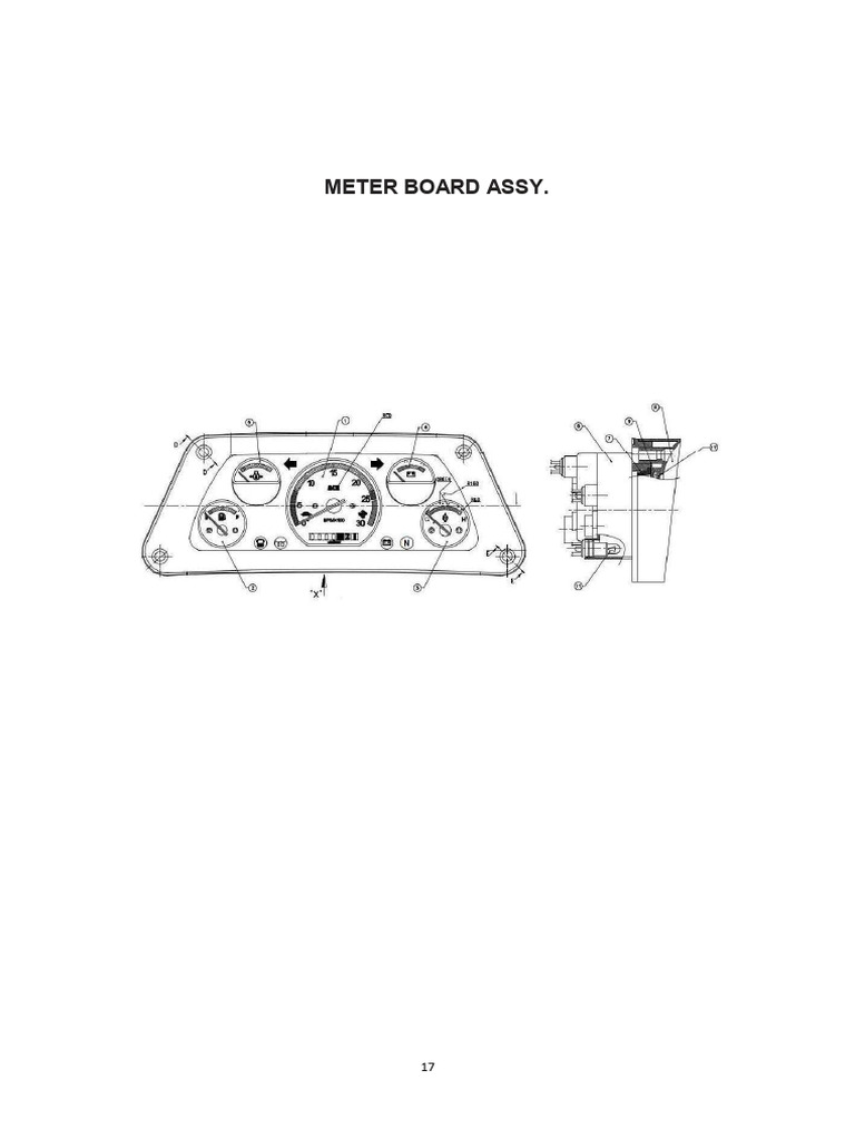 Forklift Meter Board | PDF