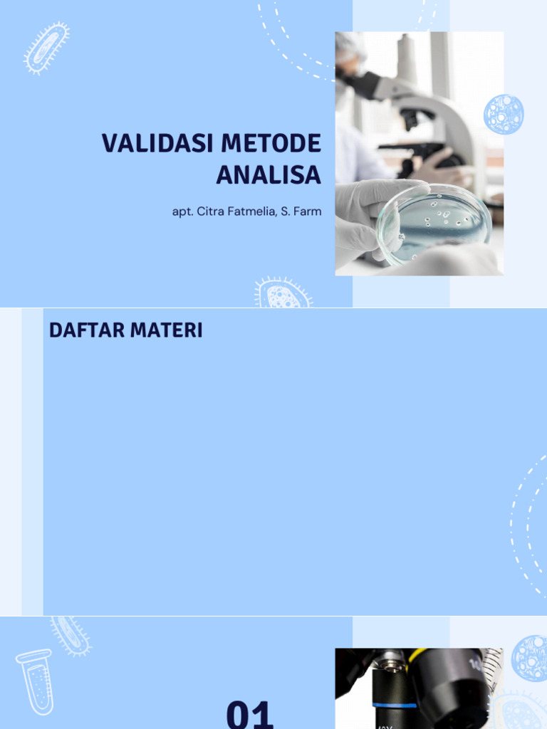 Validasi Metode Analisa | PDF
