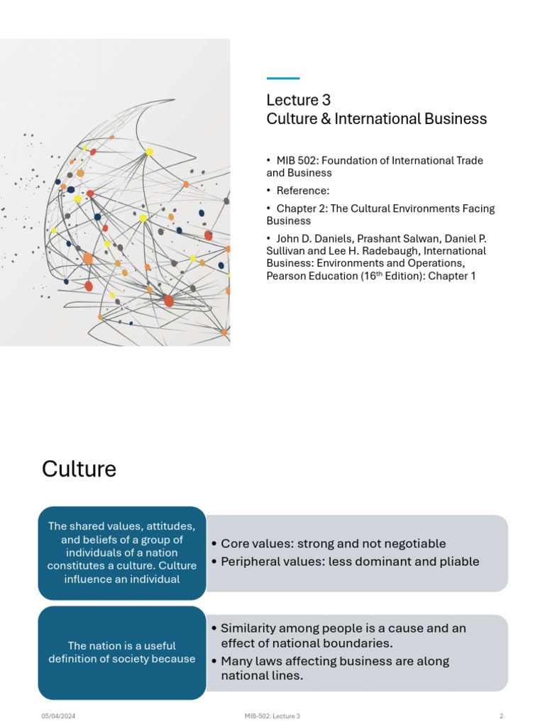 Lecture 3 | PDF | Social Stratification | Psychology