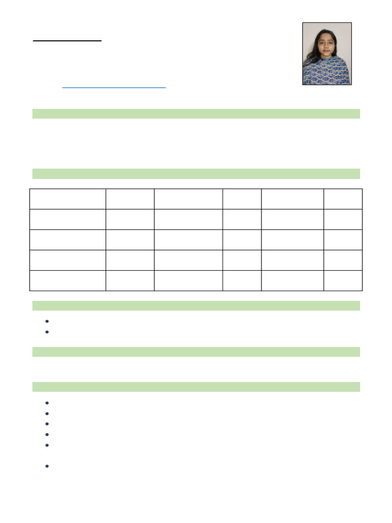 Curriculum vitae Raisa | PDF