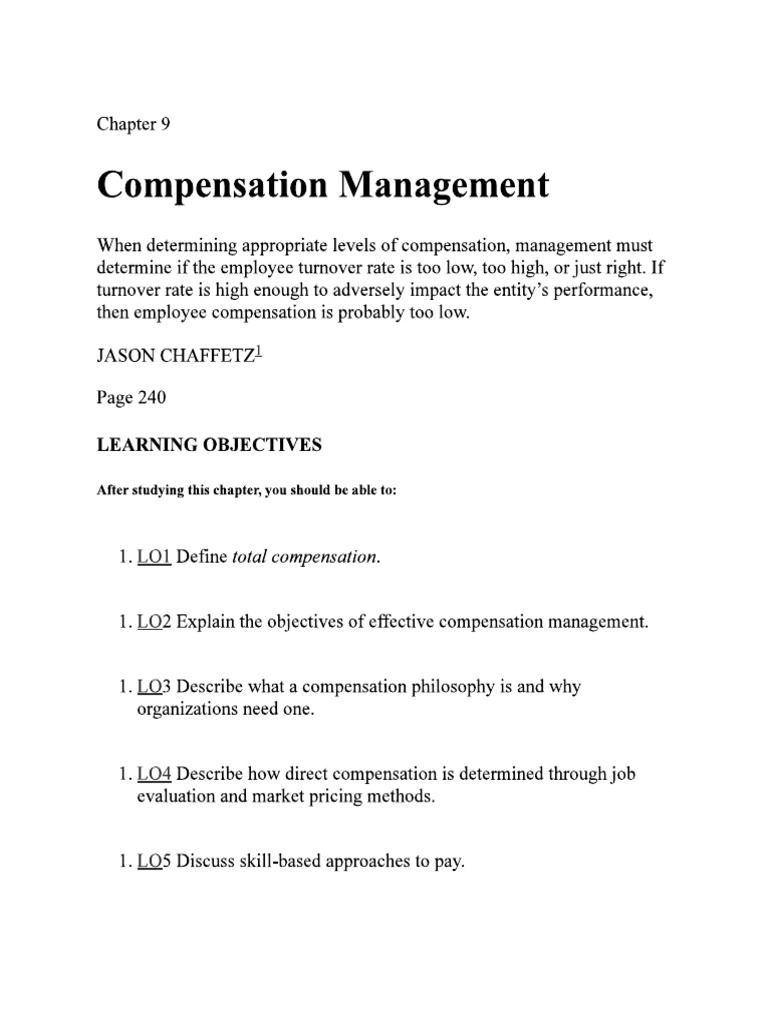 Chapt 9 and 10 | PDF