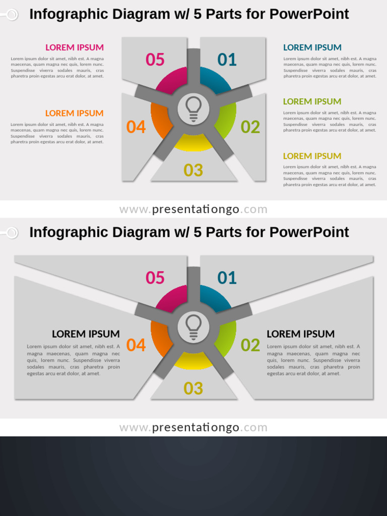 2 0272 Infographic Diagram 5parts PGo 16 - 9 | PDF