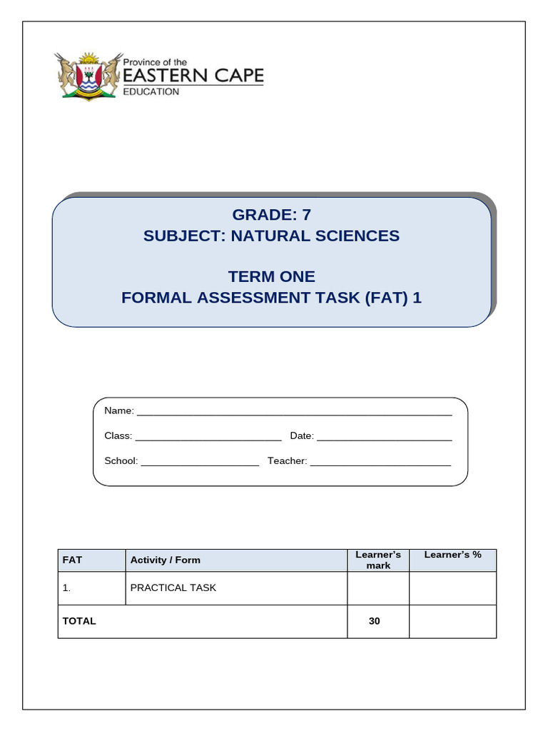 2023 NS - Grade - 7 - Practical - Term - 1 | PDF | Germination | Seed