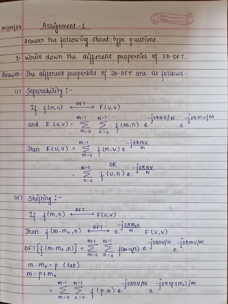 DIP - ASSIGNMENT 1swaga | PDF