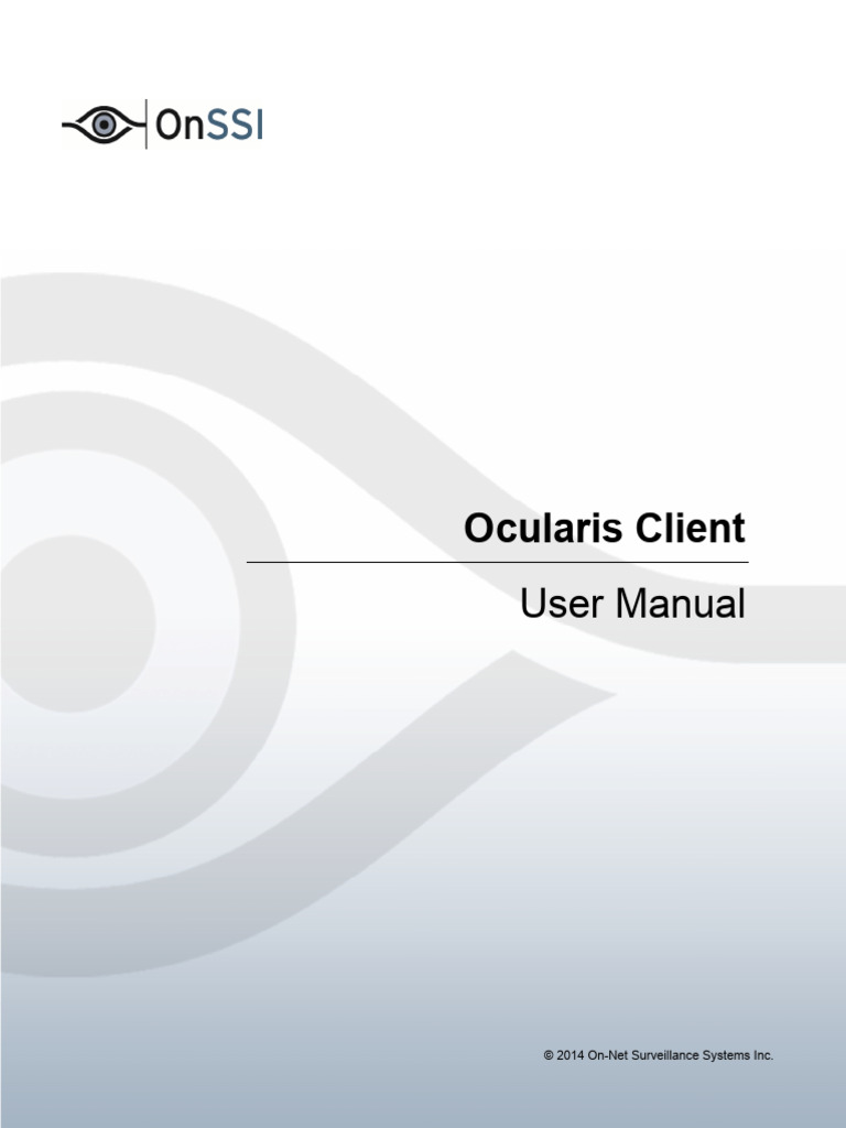Ocularis - Client - Manual 124 | PDF | Microsoft Windows | Operating System