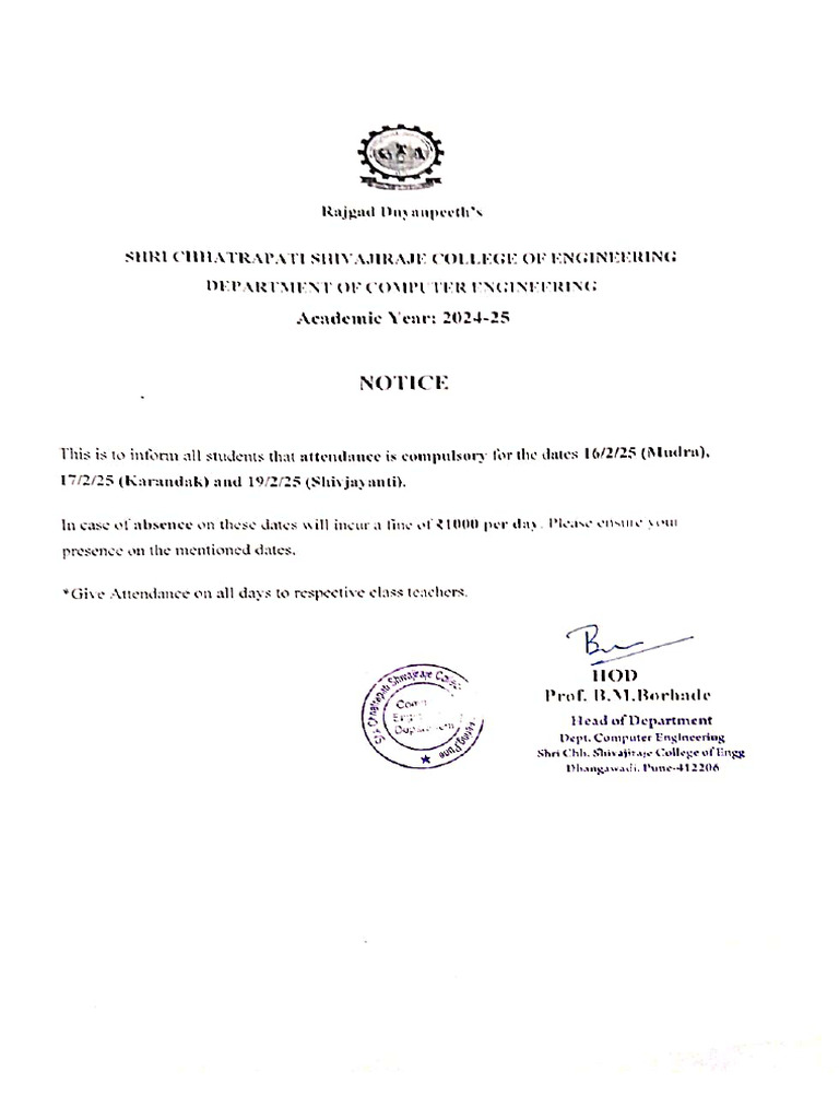 Important NOTICE | PDF