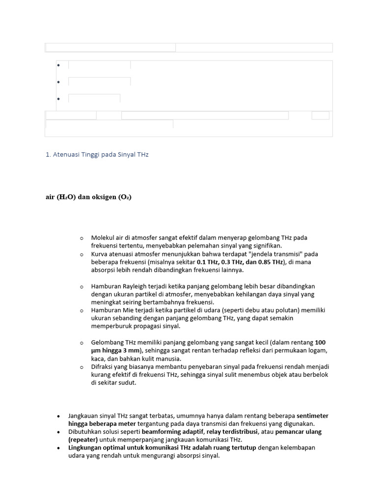 Tantangan Desain Antena 6G THz | PDF
